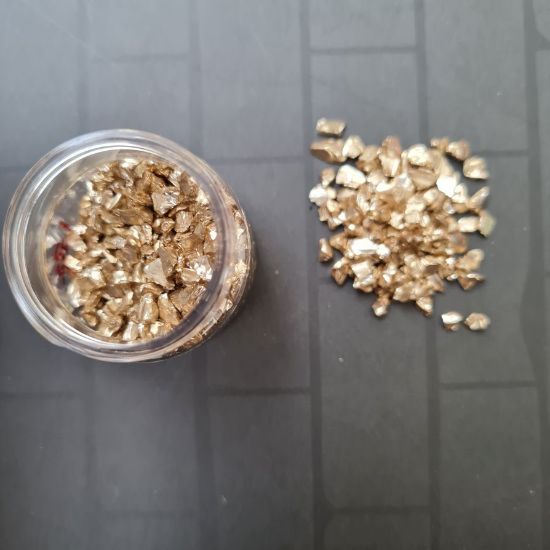 Arteria. Glass Granules Big- Light Gold