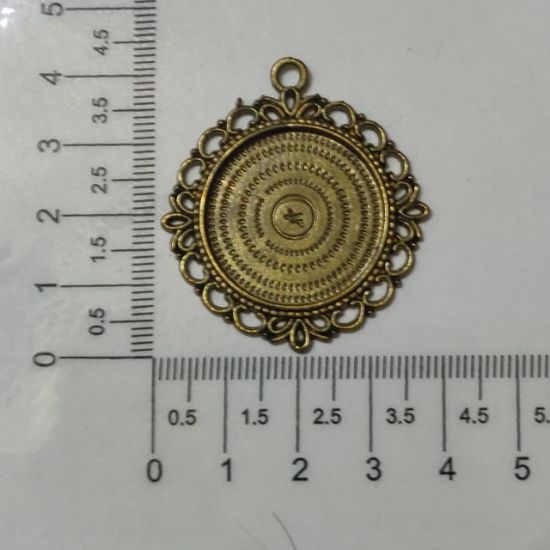 Arteria. Antique Gold Bezels set of 2