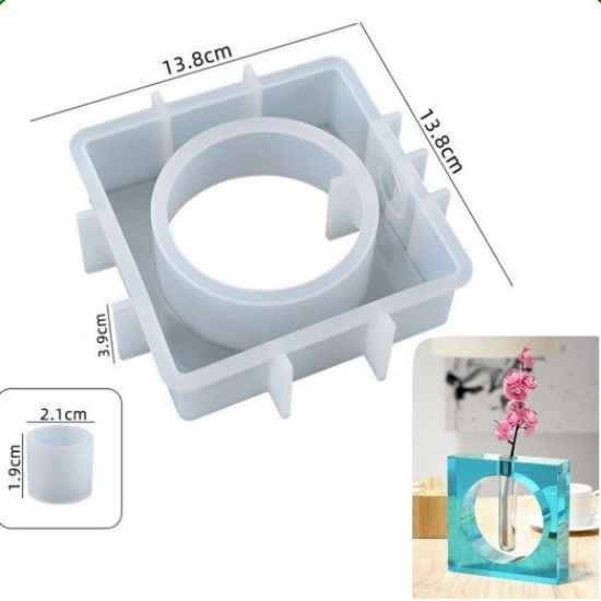 Arteria. Square test tube vase mould