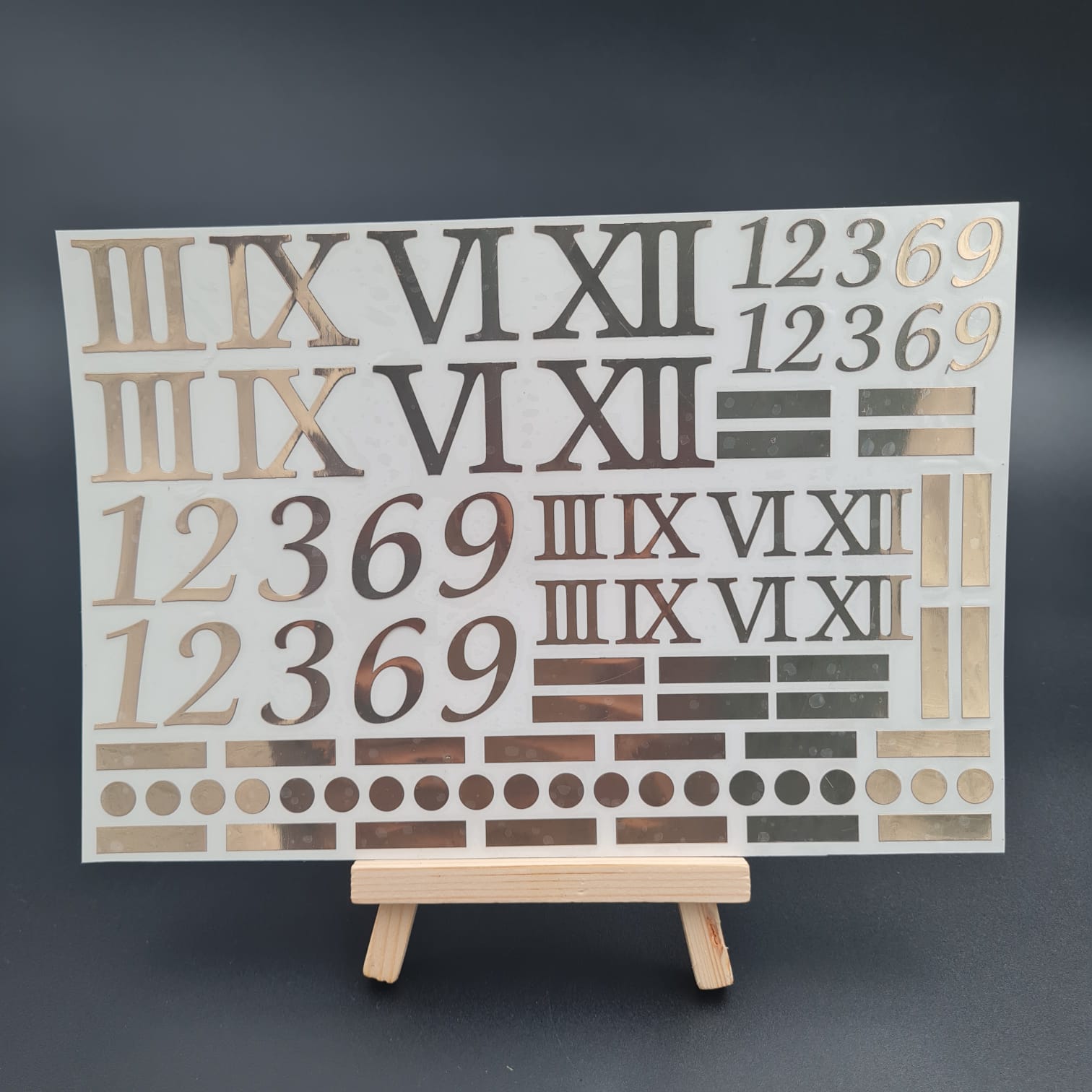 Arteria. Metal stickers- Roman Sheet