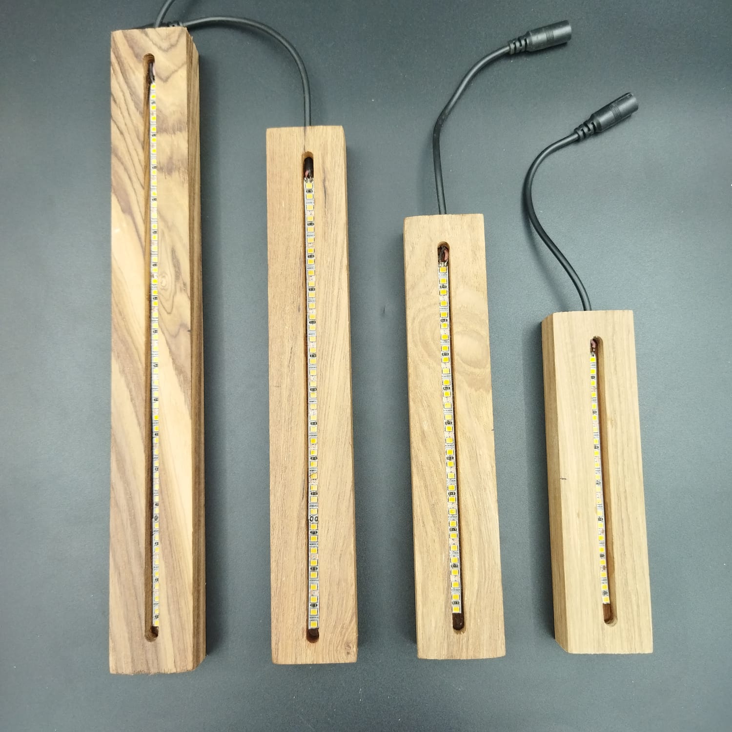 Arteria. Wooden LED Light Base