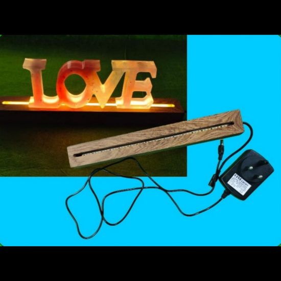 Arteria. Wooden LED Light Base