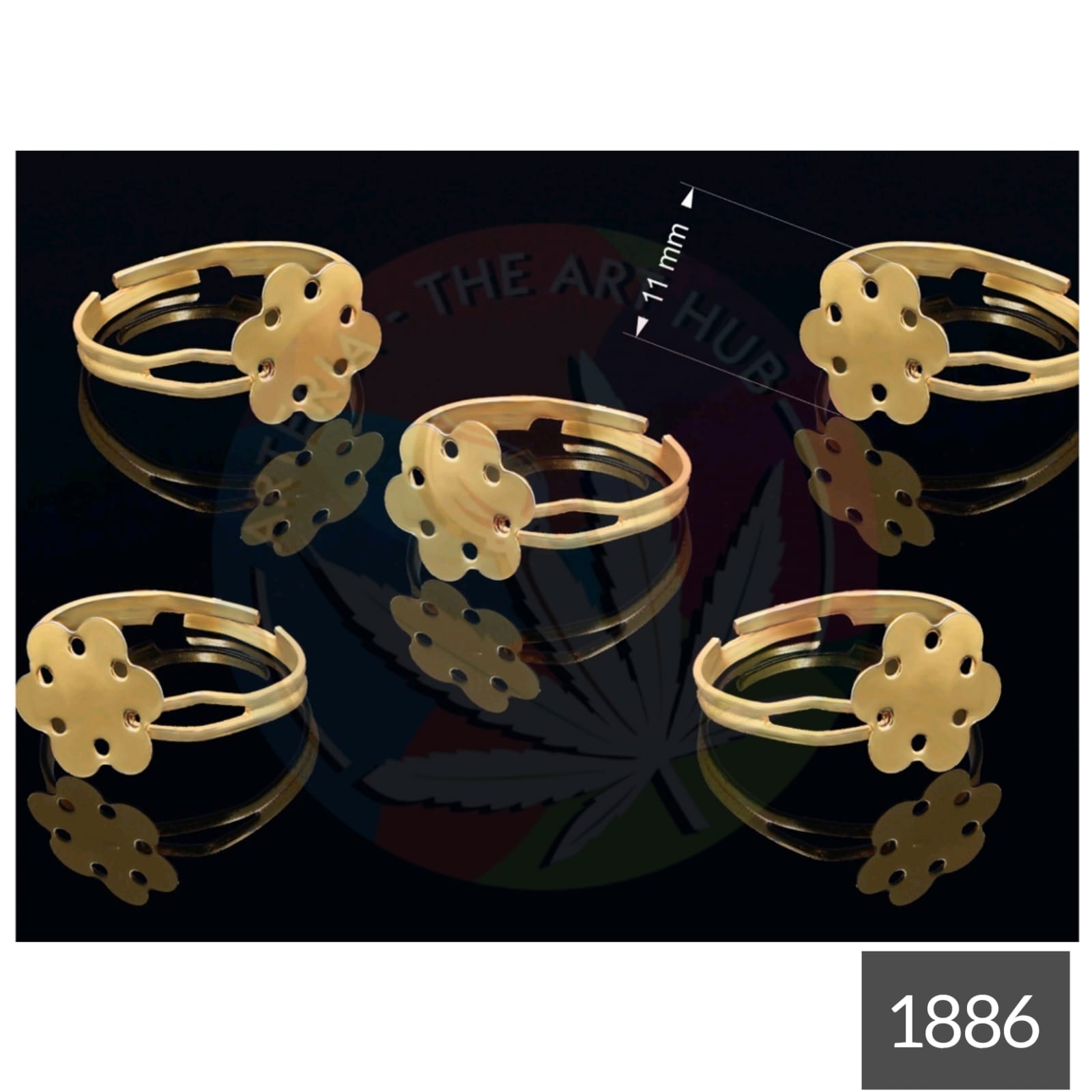 Arteria. Ring Base - flower