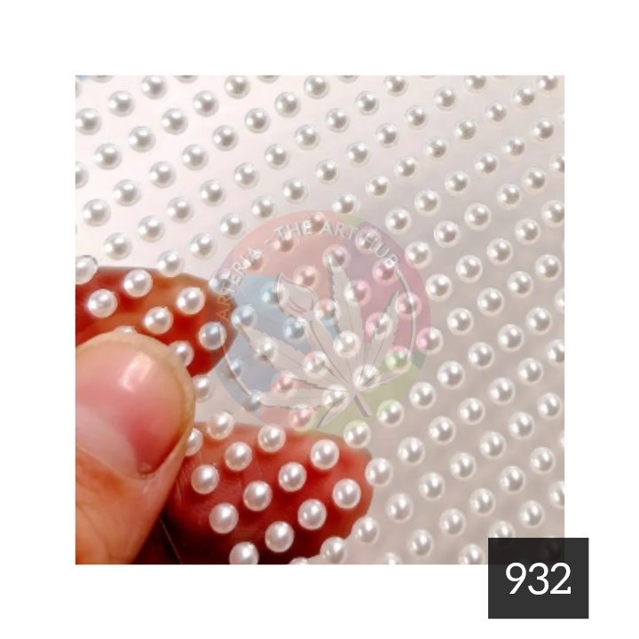 Arteria. White Pearl Sticker