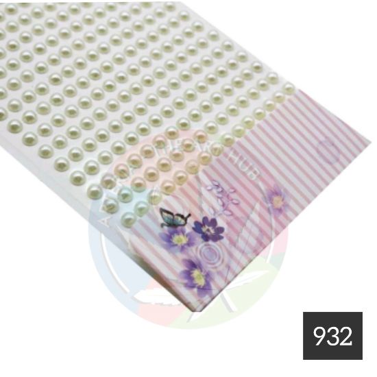 Arteria. White Pearl Sticker